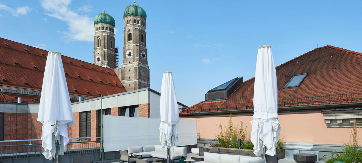 Build a 360° shading solution with Rooftop Parasols by MDT-tex | MDT-tex