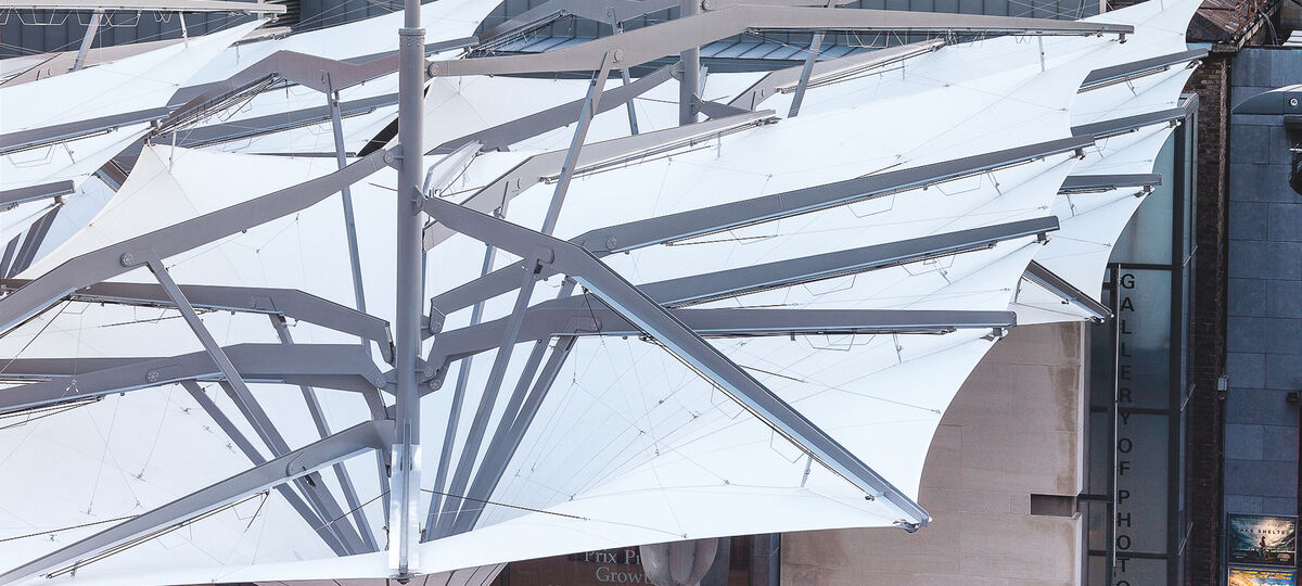 Textile architecture with maintenance-free fabrics | MDT-tex